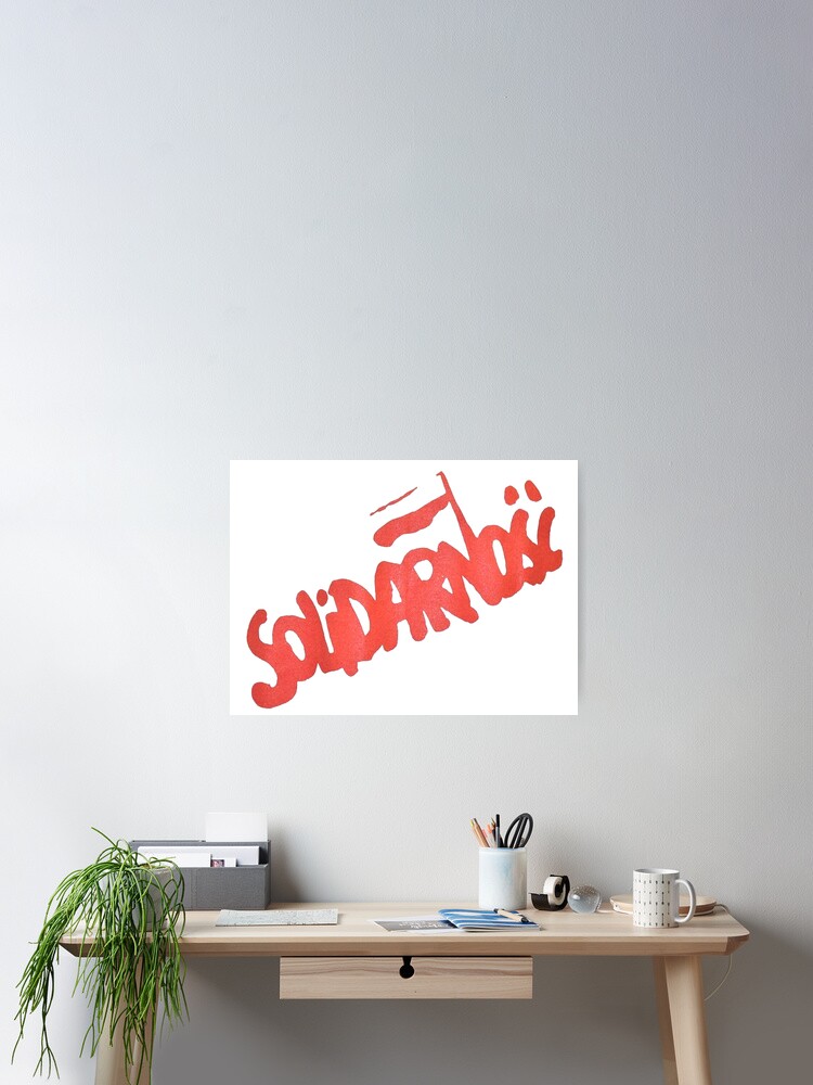 "Solidarnosc" Poster for Sale by Retrorockit | Redbubble