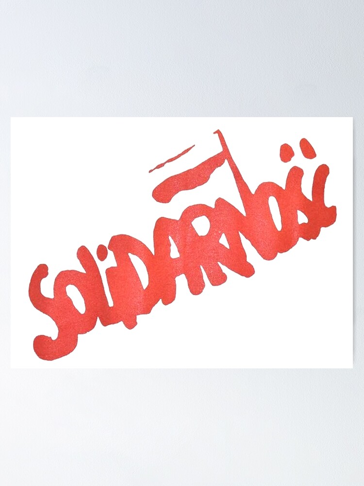 "Solidarnosc" Poster for Sale by Retrorockit | Redbubble