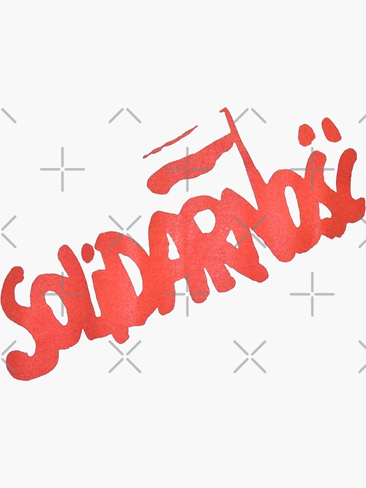 "Solidarnosc" Sticker for Sale by Retrorockit | Redbubble