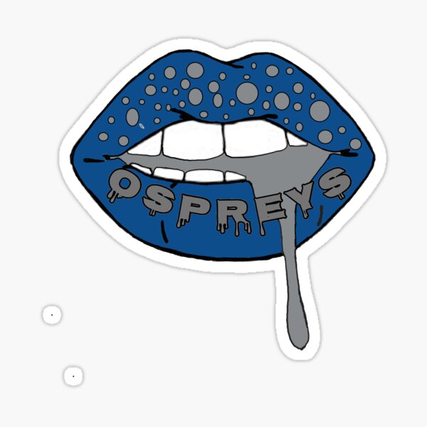 "UNF Ospreys Drip" Sticker for Sale by sageeharris | Redbubble