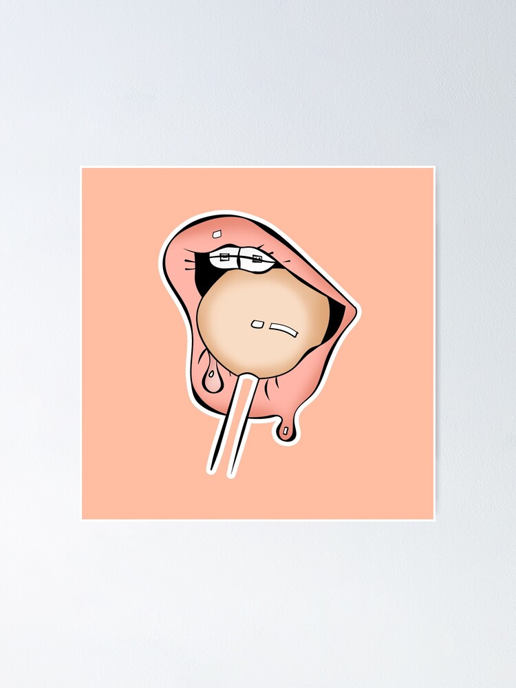"taste sticker by antisociart" Poster for Sale by antisociart | Redbubble