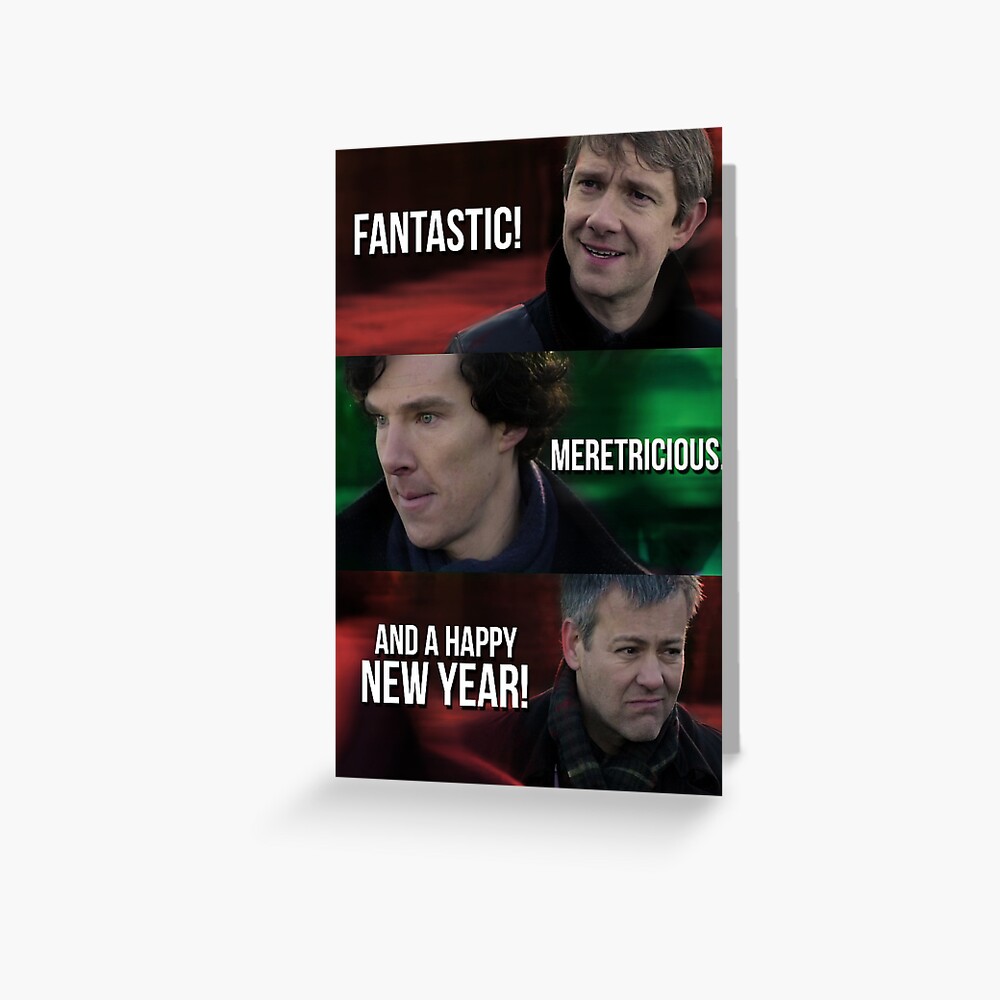 "Meretricious!" Greeting Card by devinleighbee | Redbubble