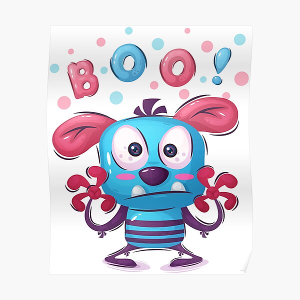 Poster « dessin animé mignon », par obada9 | Redbubble