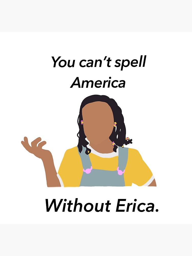 "Stranger Things Erica Sticker" Art Print by tgreven | Redbubble
