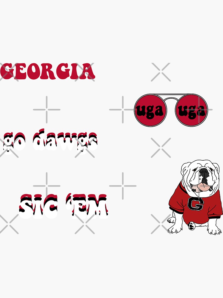 "Georgia sticker pack" Sticker by kateduncann | Redbubble
