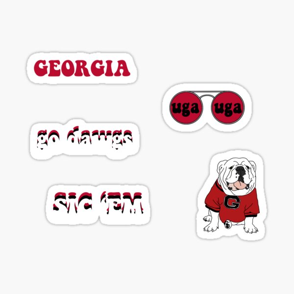 "Georgia sticker pack" Sticker by kateduncann | Redbubble