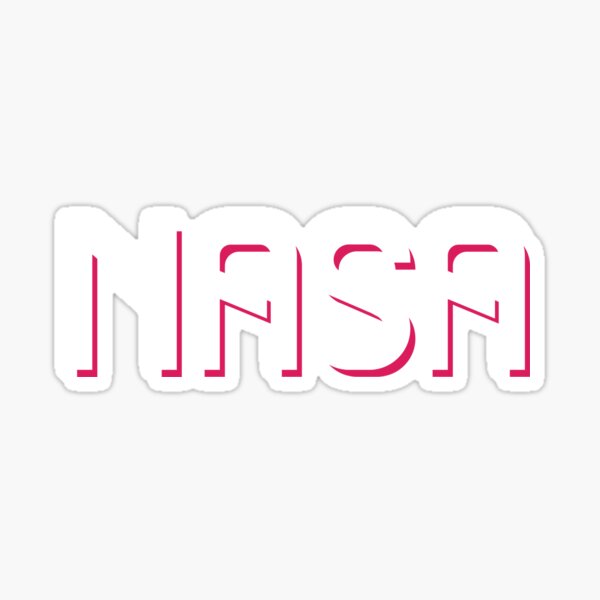 "Shirt, Vintage 70s 80s NASA Logo" Sticker for Sale by MIAH1066 | Redbubble