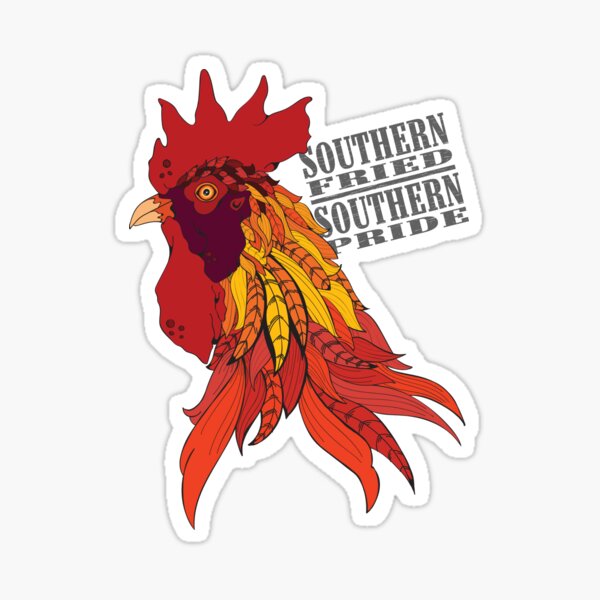 "Southern Pride Southern Fried" Sticker for Sale by kshinabery212 ...