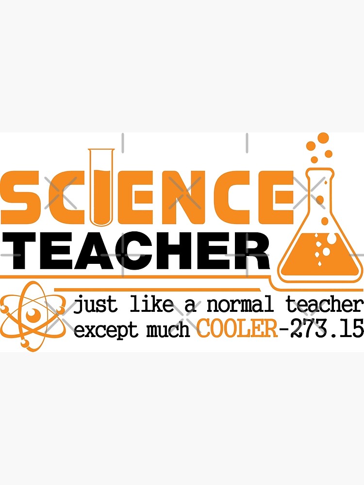 "Science Teacher Witty Saying" Poster for Sale by lolotees | Redbubble