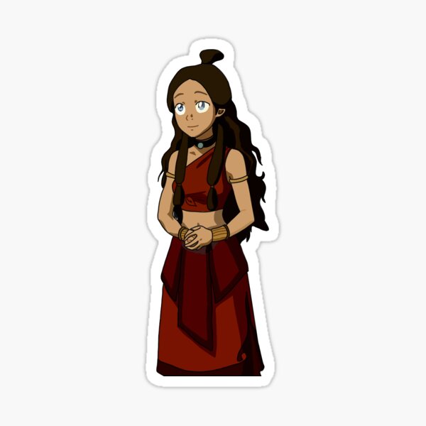 "Firenation Katara " Sticker for Sale by LWcreatesart | Redbubble