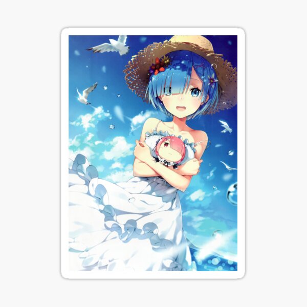 "Rem Re:Zero" Sticker for Sale by Bothaina | Redbubble