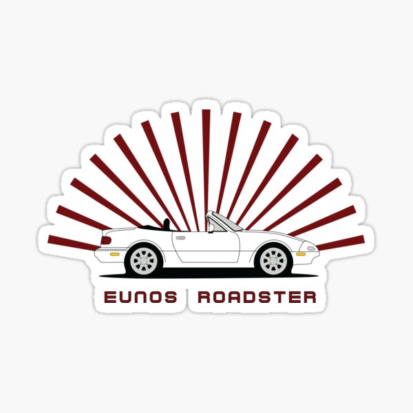 "Eunos Roadster" Sticker by 3pedaldriving | Redbubble