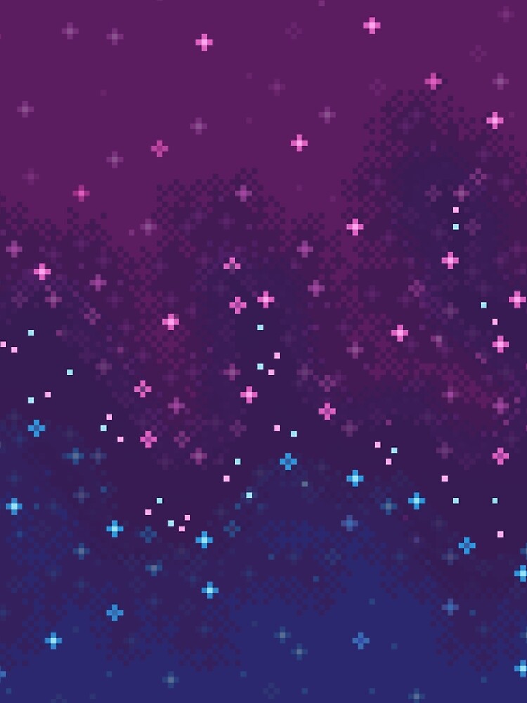 "Bi Pride Flag Galaxy (8bit)" A-Line Dress for Sale by sp8cebit | Redbubble