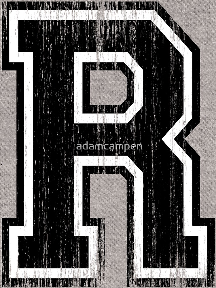 "Big Varsity Letter R" Lightweight Hoodie for Sale by adamcampen ...