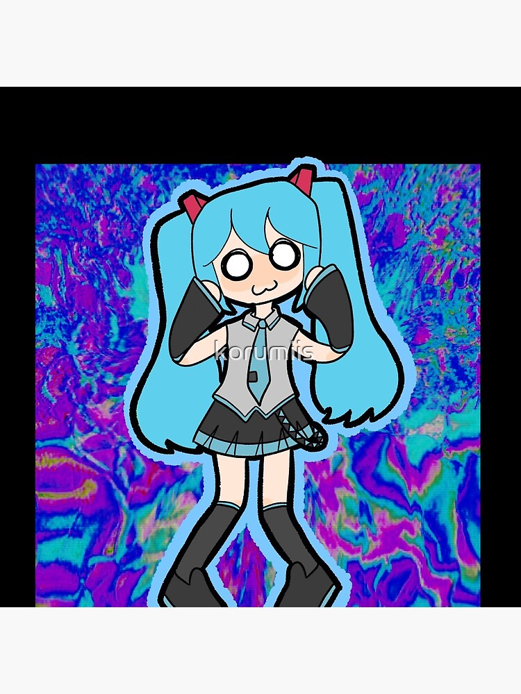 "Scenecore Miku" Pin for Sale by korumiis | Redbubble