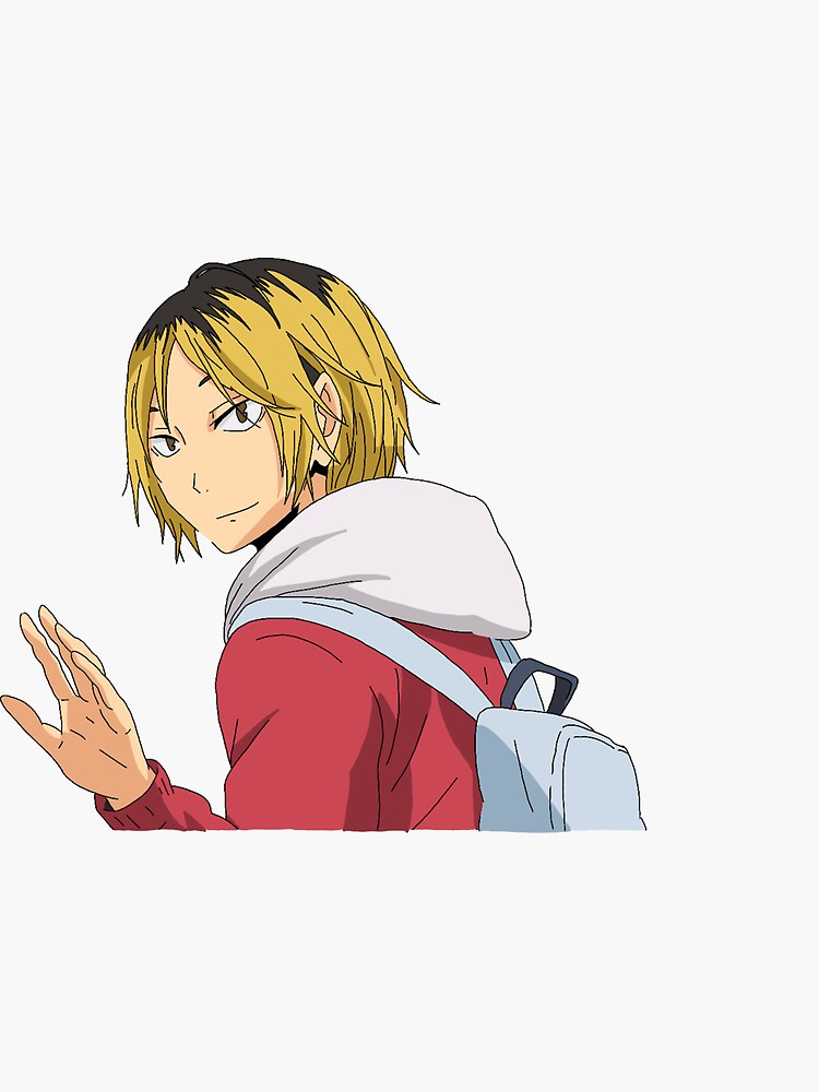 "kenma recolored :)" Sticker for Sale by melodymorales77 | Redbubble