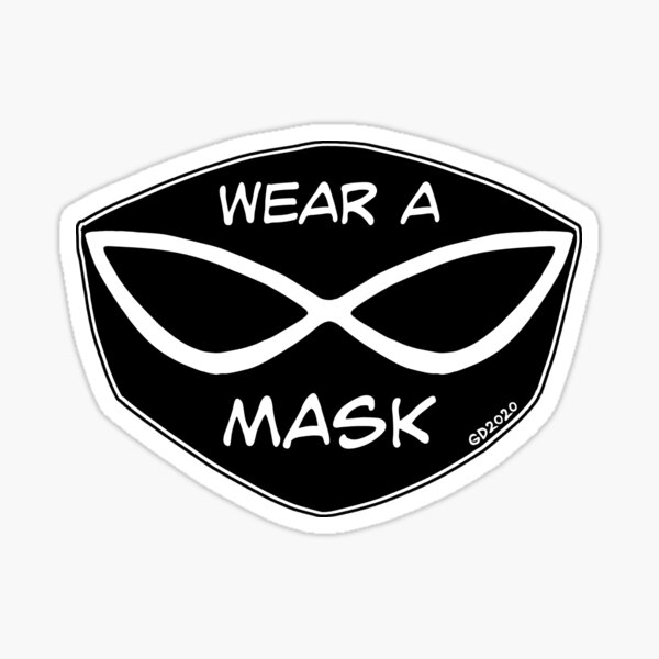 "Wear A Tuxedo Mask" Sticker by misparse | Redbubble