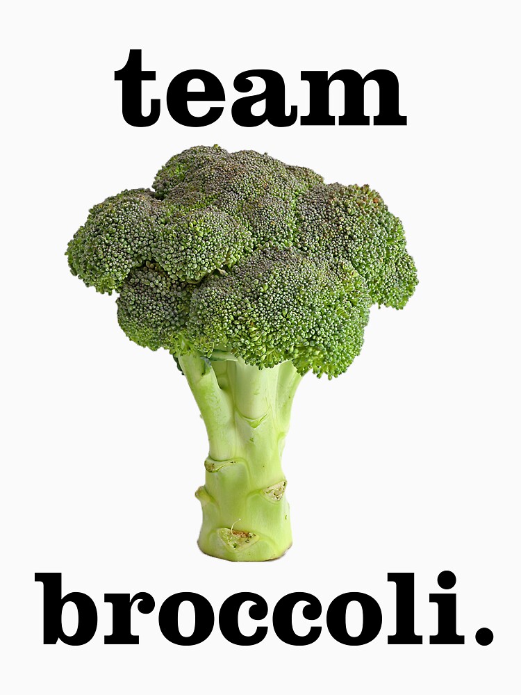 "team broccoli" T-shirt for Sale by waltervinci | Redbubble