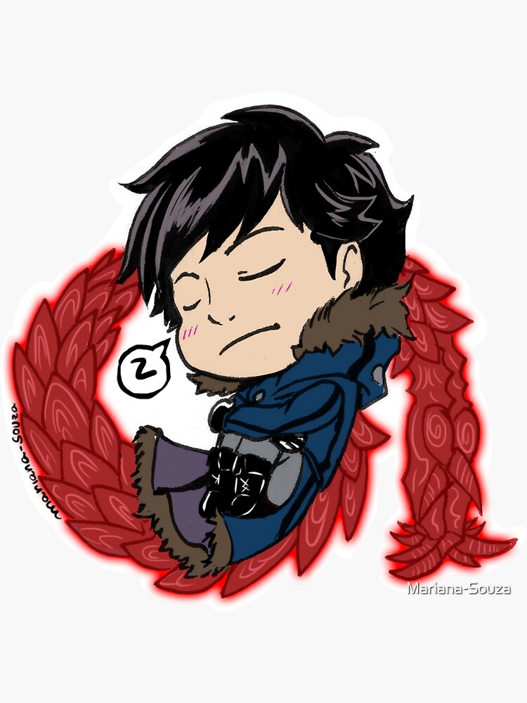 Pegatina «DMC: FS - Chibi Alt Nero» de Mariana-Souza | Redbubble