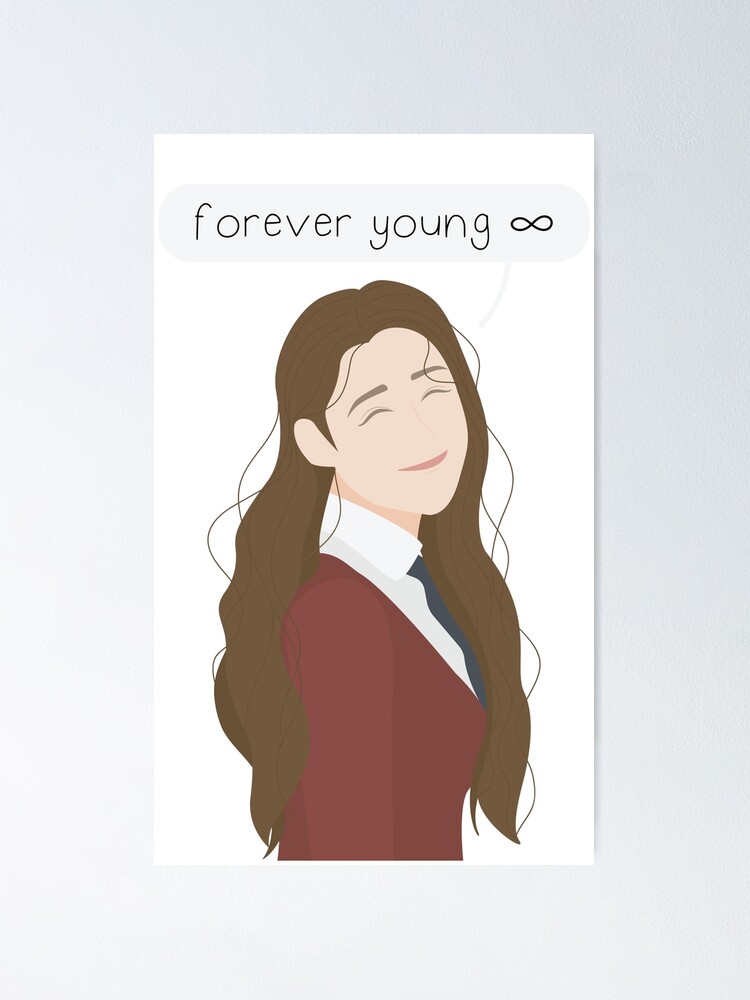 "IU Eight illustration" Poster by yselle | Redbubble