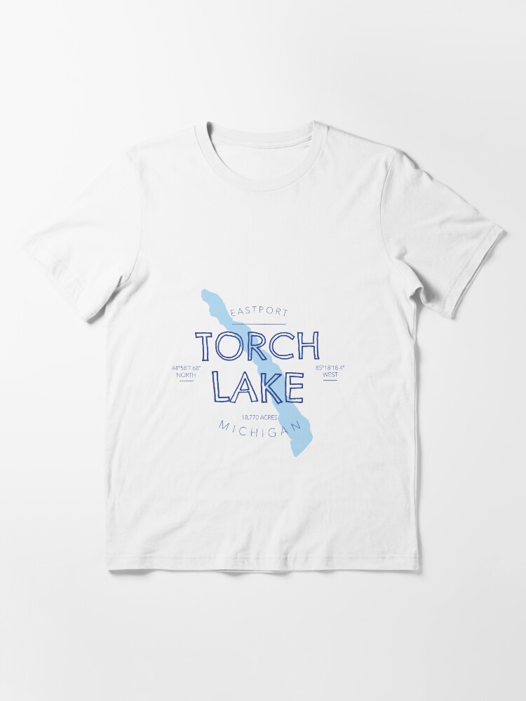 "Torch Lake Michigan" T-shirt for Sale by audreyeliz22 | Redbubble ...