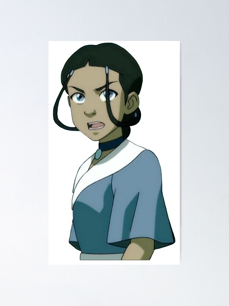 "Angry Katara Avatar" Poster by blueeyes374 | Redbubble