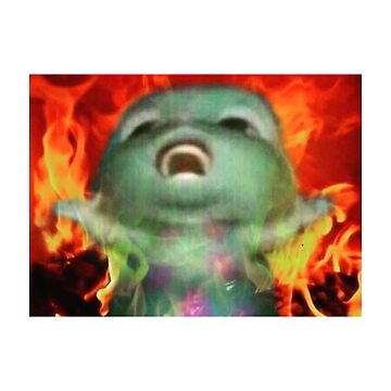 "bibble meme fire" Sticker by Jeangel97 | Redbubble
