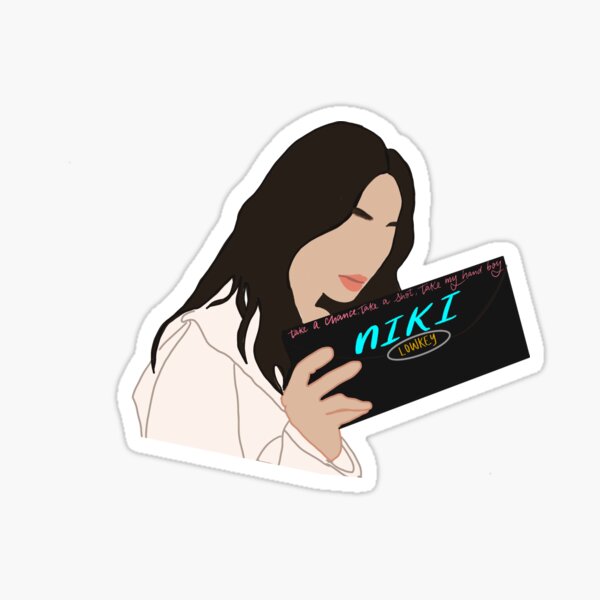 "Niki 88 Rising " Sticker by sagedgaf | Redbubble