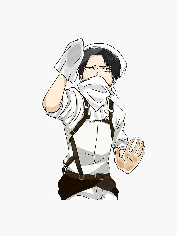 "Maid Captain Levi " Sticker by TylerCao | Redbubble