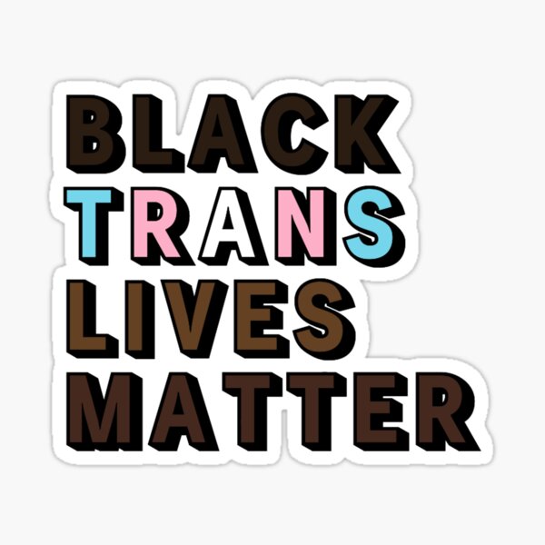Stickers, Labels & Tags Trans Lives Matter Vinyl Bumper Sticker Paper ...