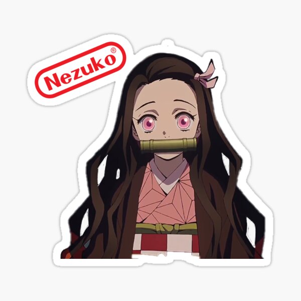 "NEZUKO DEMON SLAYER" Sticker by rasikatan | Redbubble