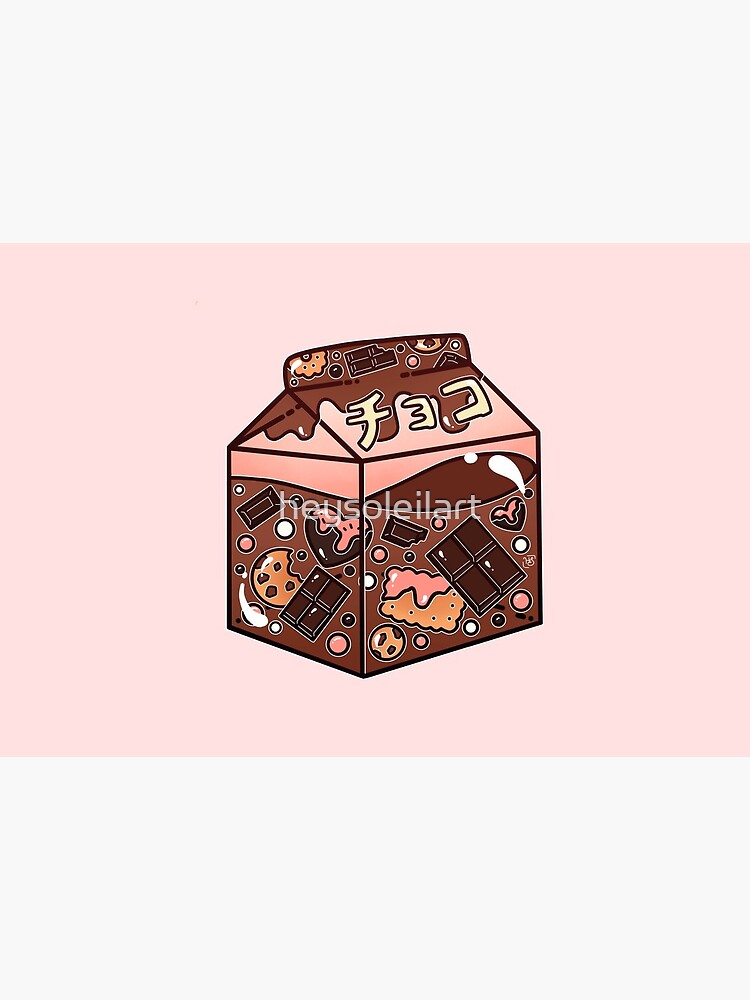 "Chocolate Milk Carton" Mask by heysoleilart | Redbubble