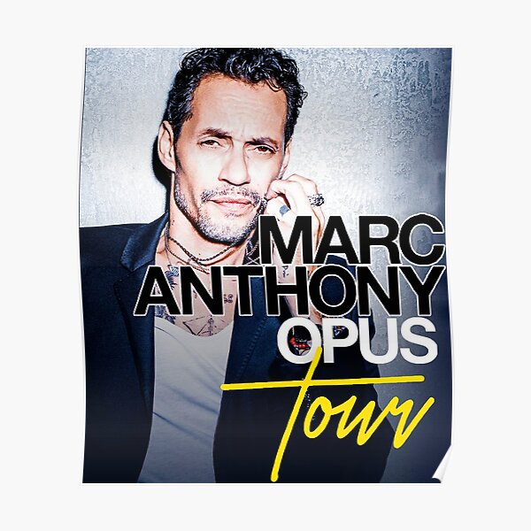 Marc Anthony Posters | Redbubble
