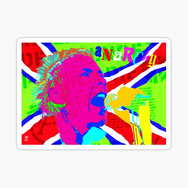 "ANARCHY" Sticker by FieryFinn77 | Redbubble