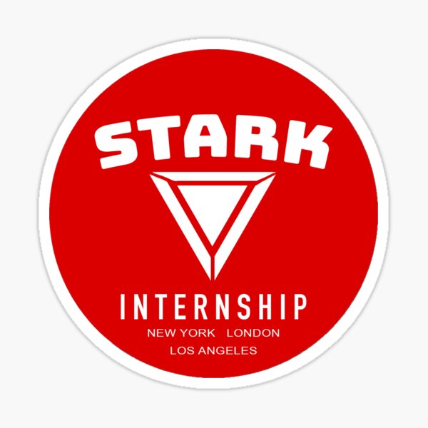 "stark internship" Sticker for Sale by marymonti | Redbubble