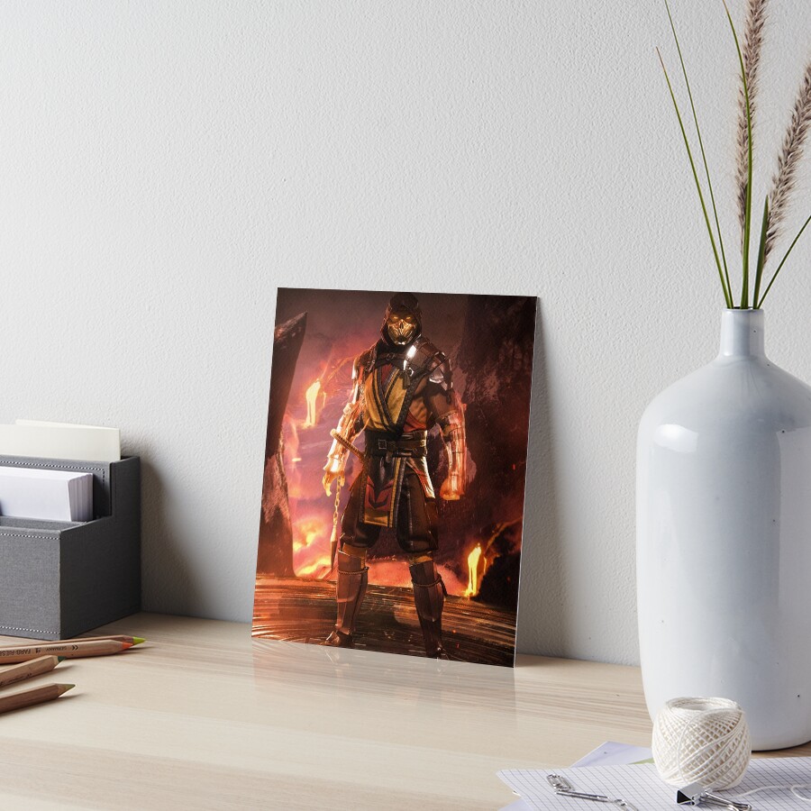 "Scorpion MK11" Art Board Print for Sale by Ghostach | Redbubble