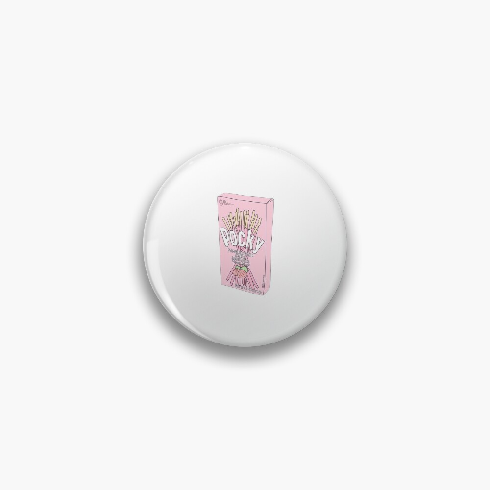 "Pastel Pink Pocky Sticker" Sticker for Sale by milkygore | Redbubble
