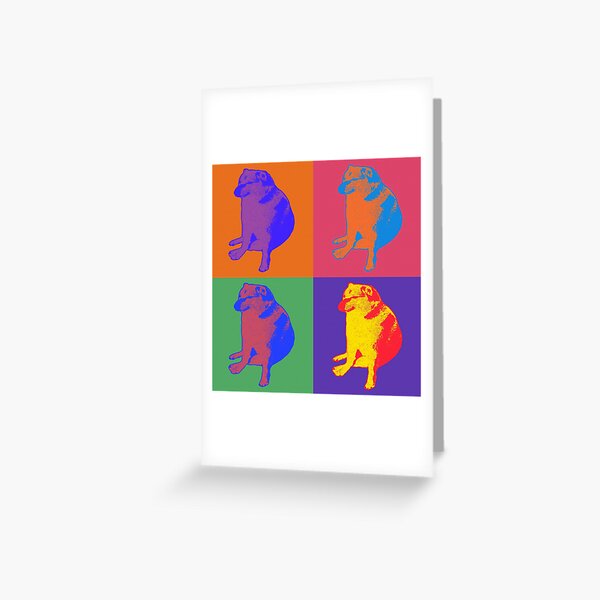 "Cheems Pop Art" Greeting Card for Sale by crossroadsts | Redbubble