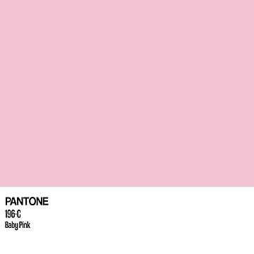 Lámina artística con la obra «Pantone - Baby Pink» de HouseofBalloon ...
