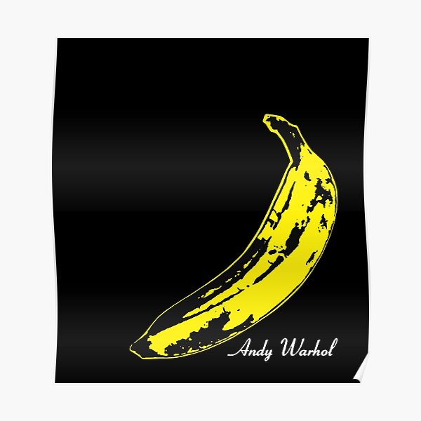 Andy Warhol Banana Posters | Redbubble