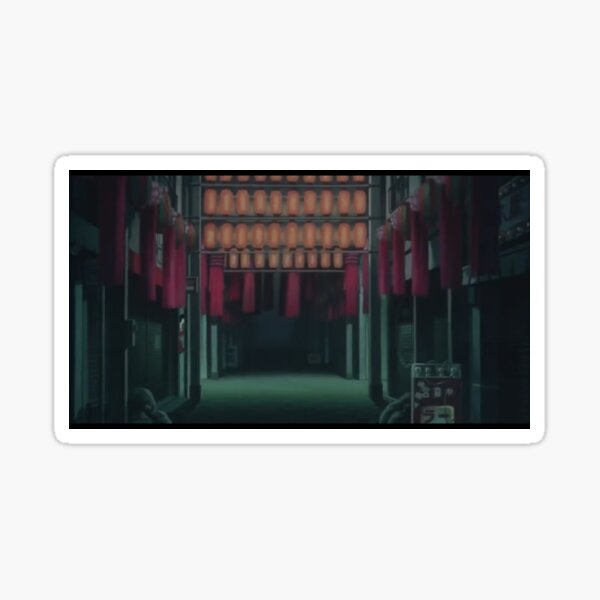 "Perfect blue anime background art" Sticker for Sale by classicshoujo ...
