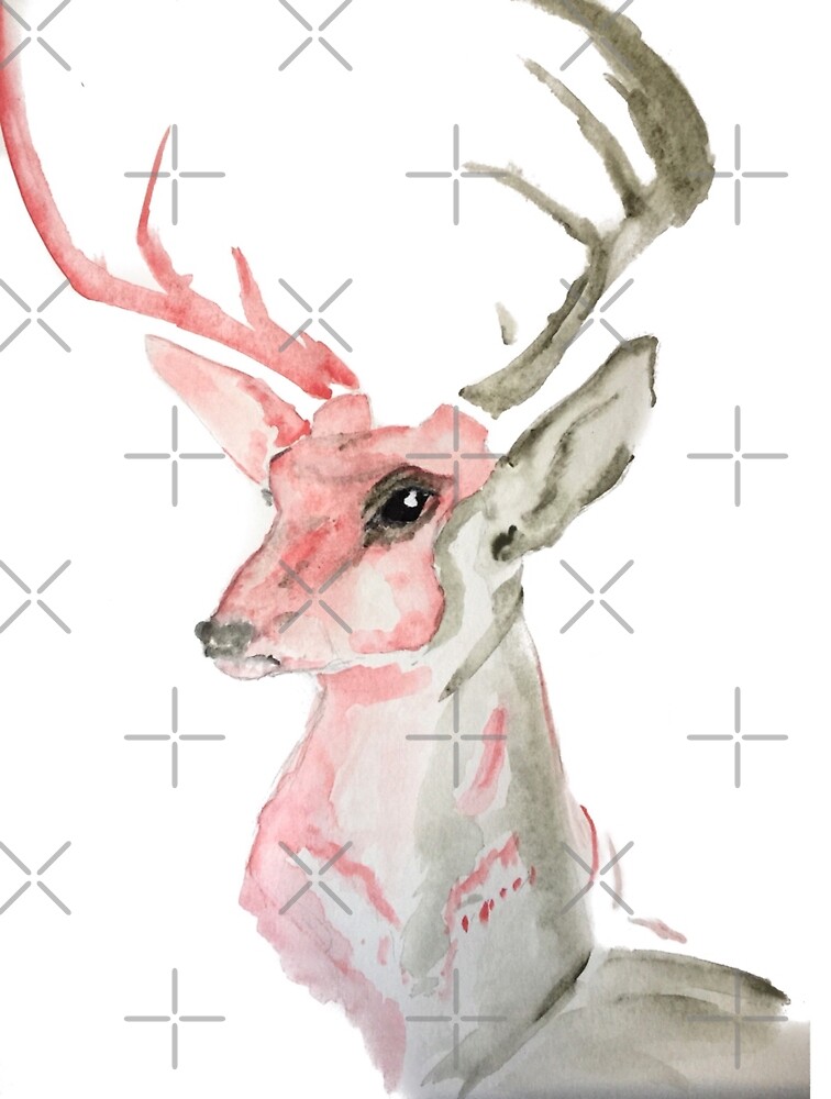 "Dream Stag" by TorchAndBrush | Redbubble