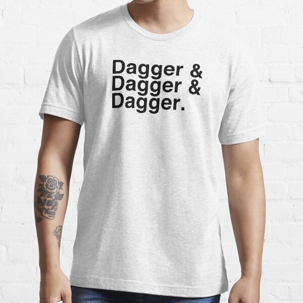 "Helvetica List - Dagger Dagger Dagger - Critical Role" T-shirt for ...