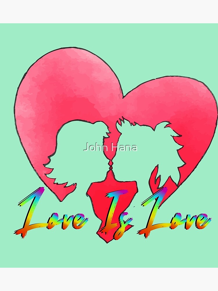 "pride month love is love for girl progress pride flag" Poster for Sale ...