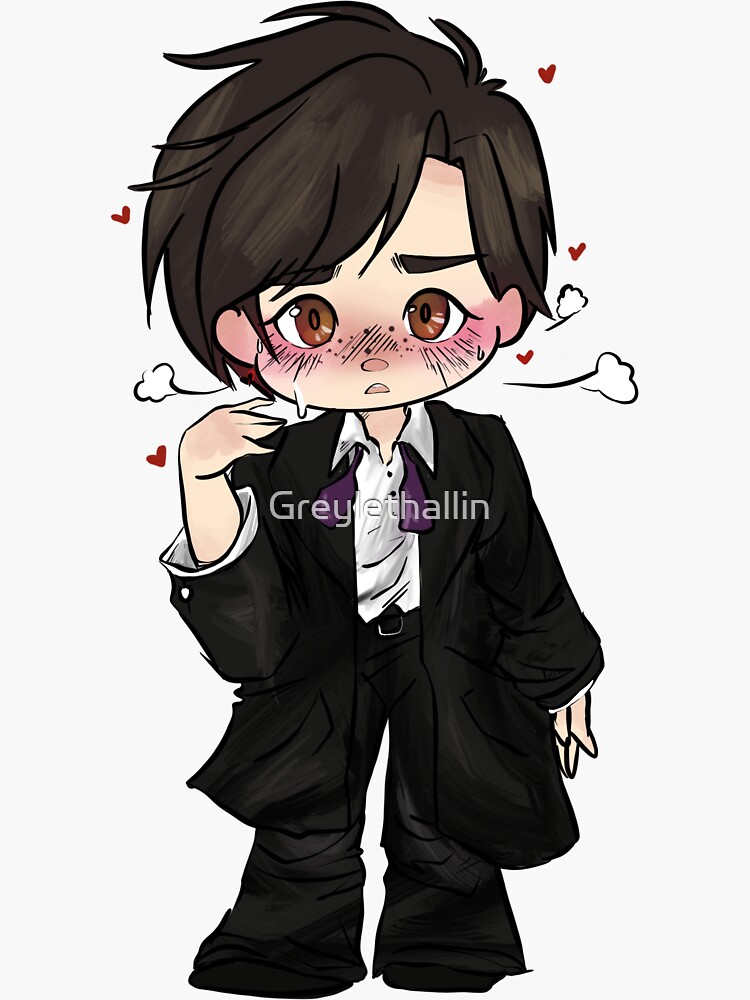 "Chibi Arden St.Ives #7" Sticker for Sale by Greylethallin | Redbubble