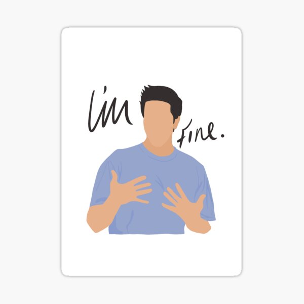 Ross Geller Stickers Redbubble