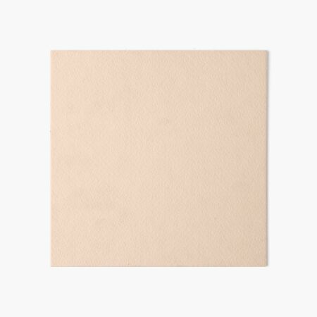 "Pale Ivory Skin Tone - Plain Color" Art Board Print by speckled ...