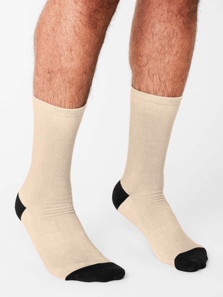 "Pale Ivory Skin Tone - Plain Color" Socks for Sale by speckled | Redbubble
