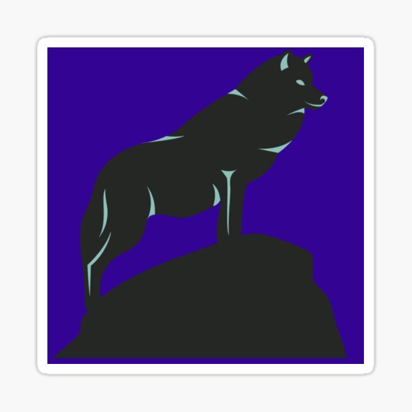 "jackal designed for red bubble" Sticker for Sale by suman10 | Redbubble