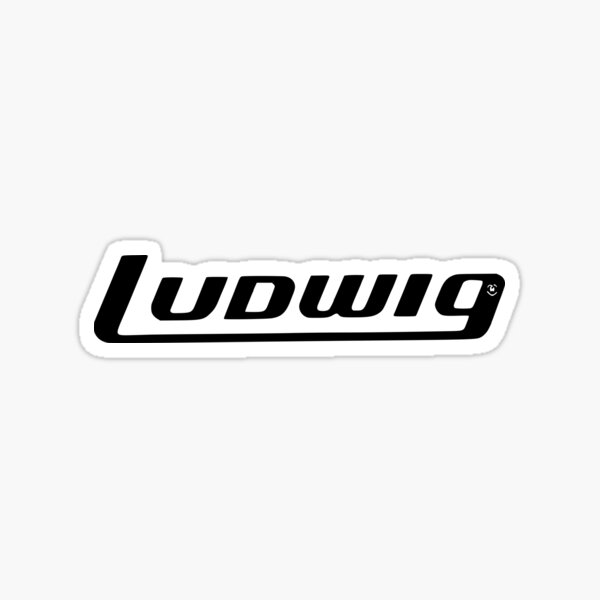 "Ludwig Logo" Sticker by haiielnes | Redbubble